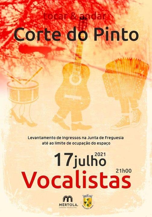 Rádio Castrense - Os Vocalistas atuam em Corte Do Pinto no sábado